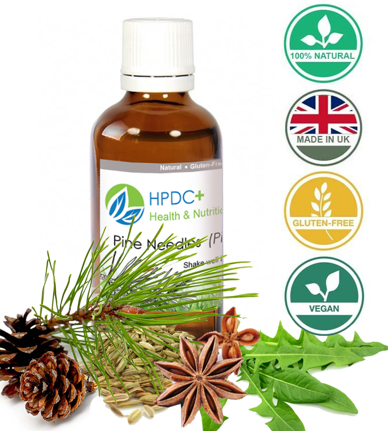 SURAMIN SHIKIMIC ACID - Pine Needles, Star Anise, Fennel -Tincture ...